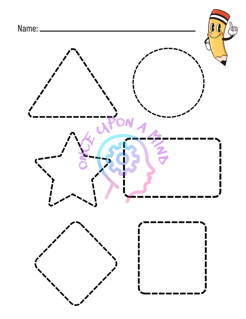 Tracing Bundle for Preschool, numbers, Letters, Shapes, Lines, Fine ...