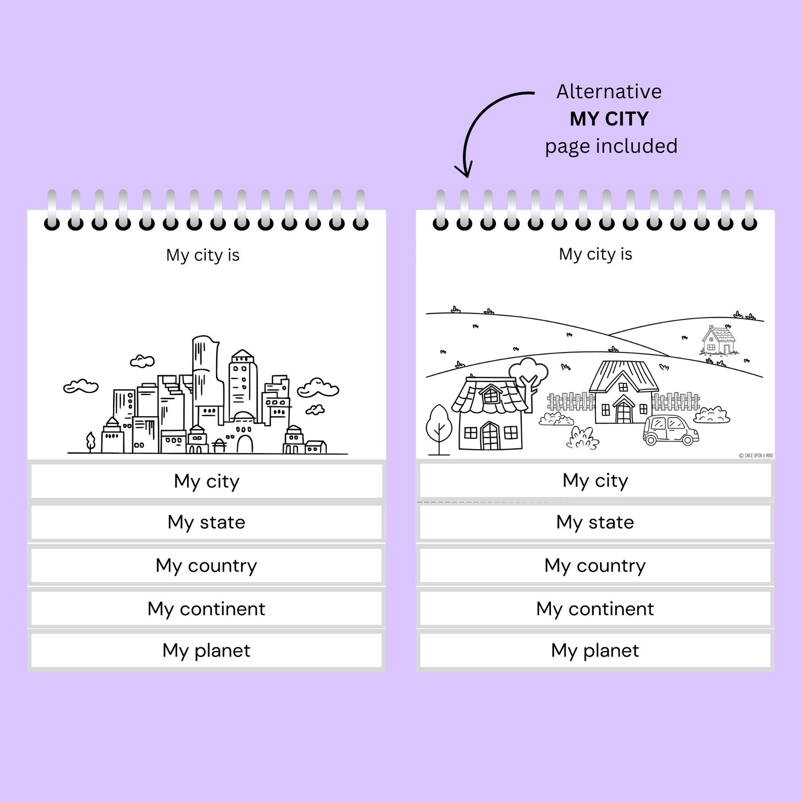 Where I Live Flipbook, Homeschool Geography, Learn Your Address ...