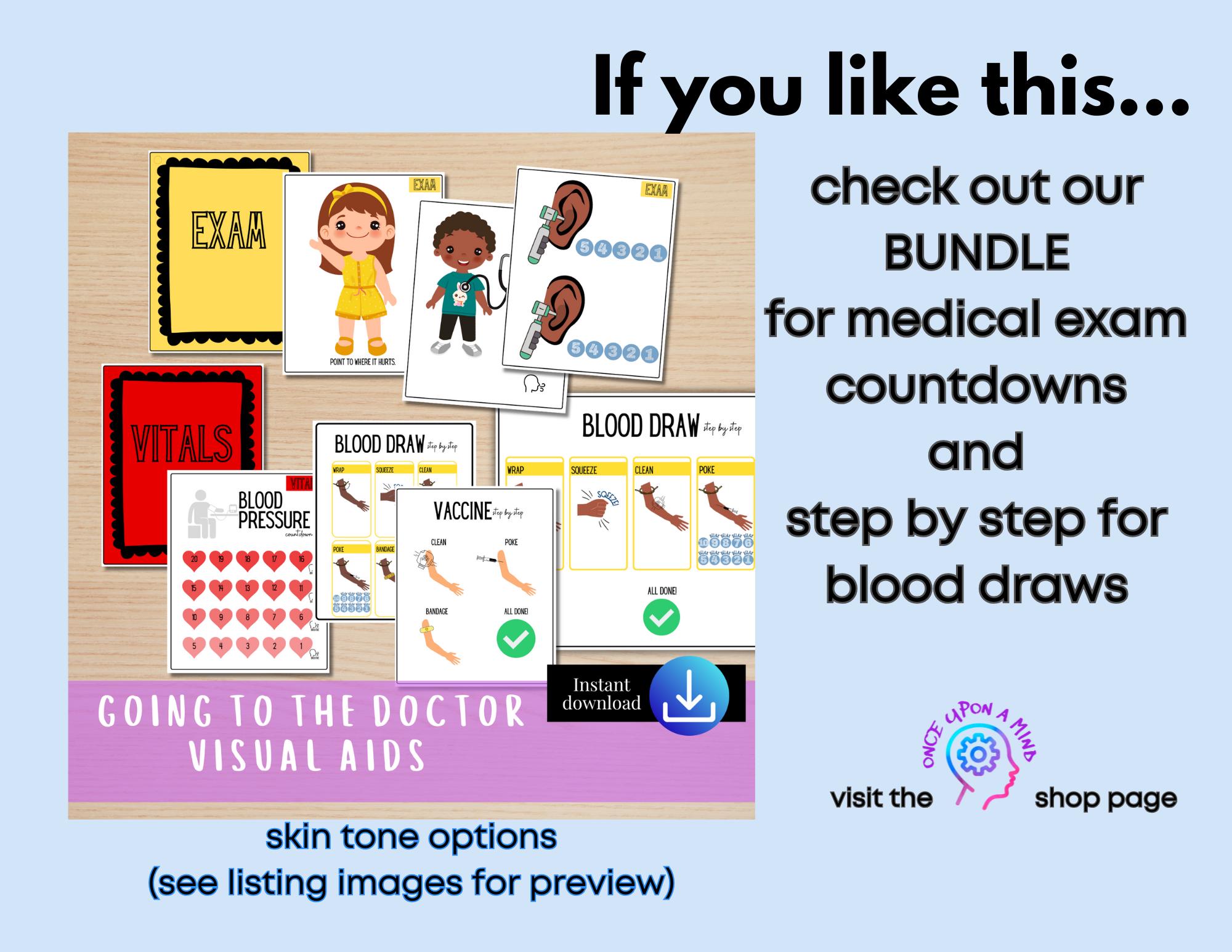 Autism Communication Cards & Chart, I Feel Pain Visual, Special Needs ...