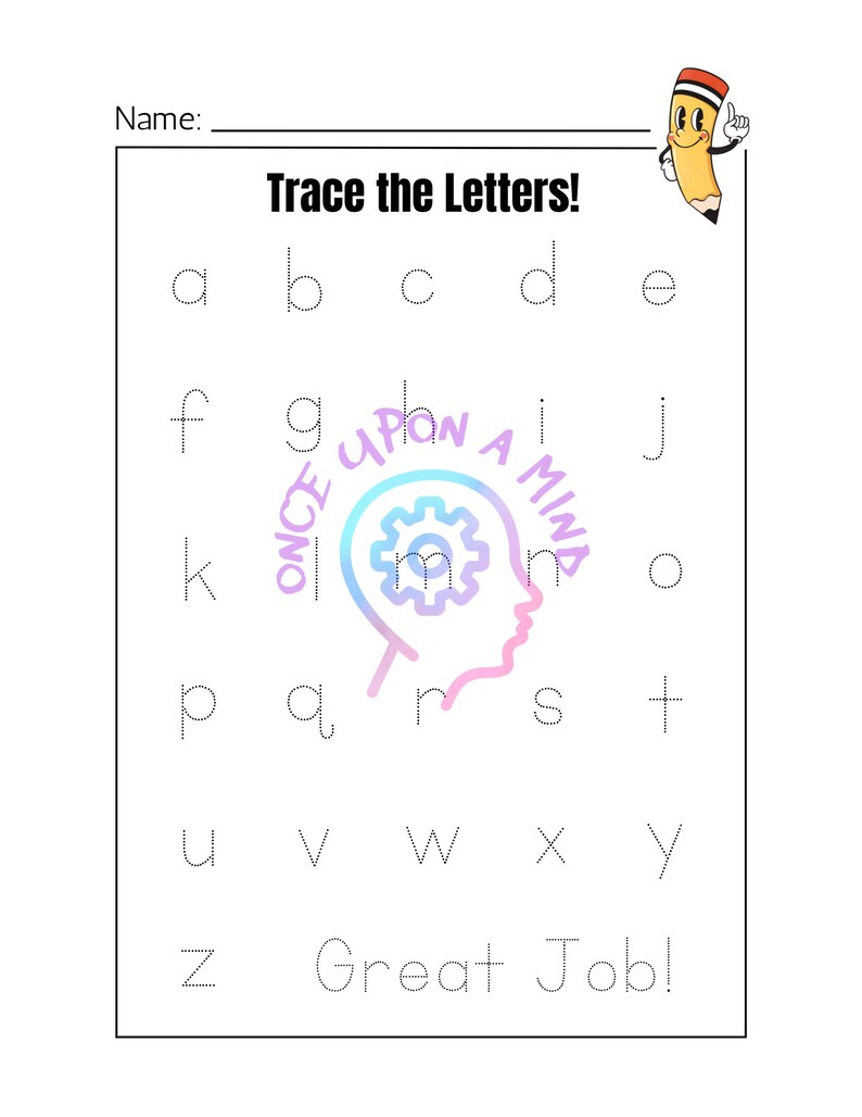 Tracing Bundle for Preschool, numbers, Letters, Shapes, Lines, Fine ...