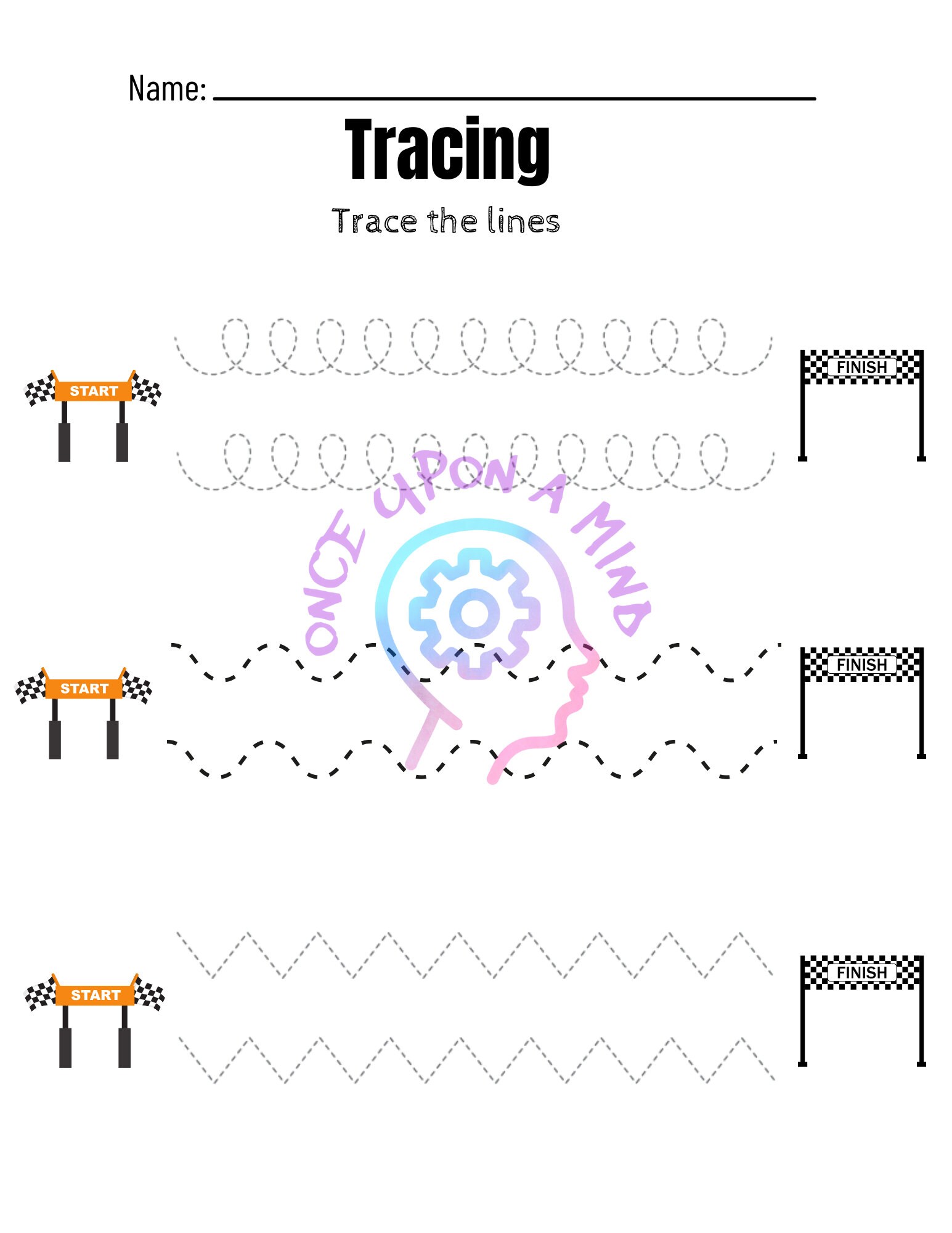 Tracing Bundle for Preschool, numbers, Letters, Shapes, Lines, Fine ...