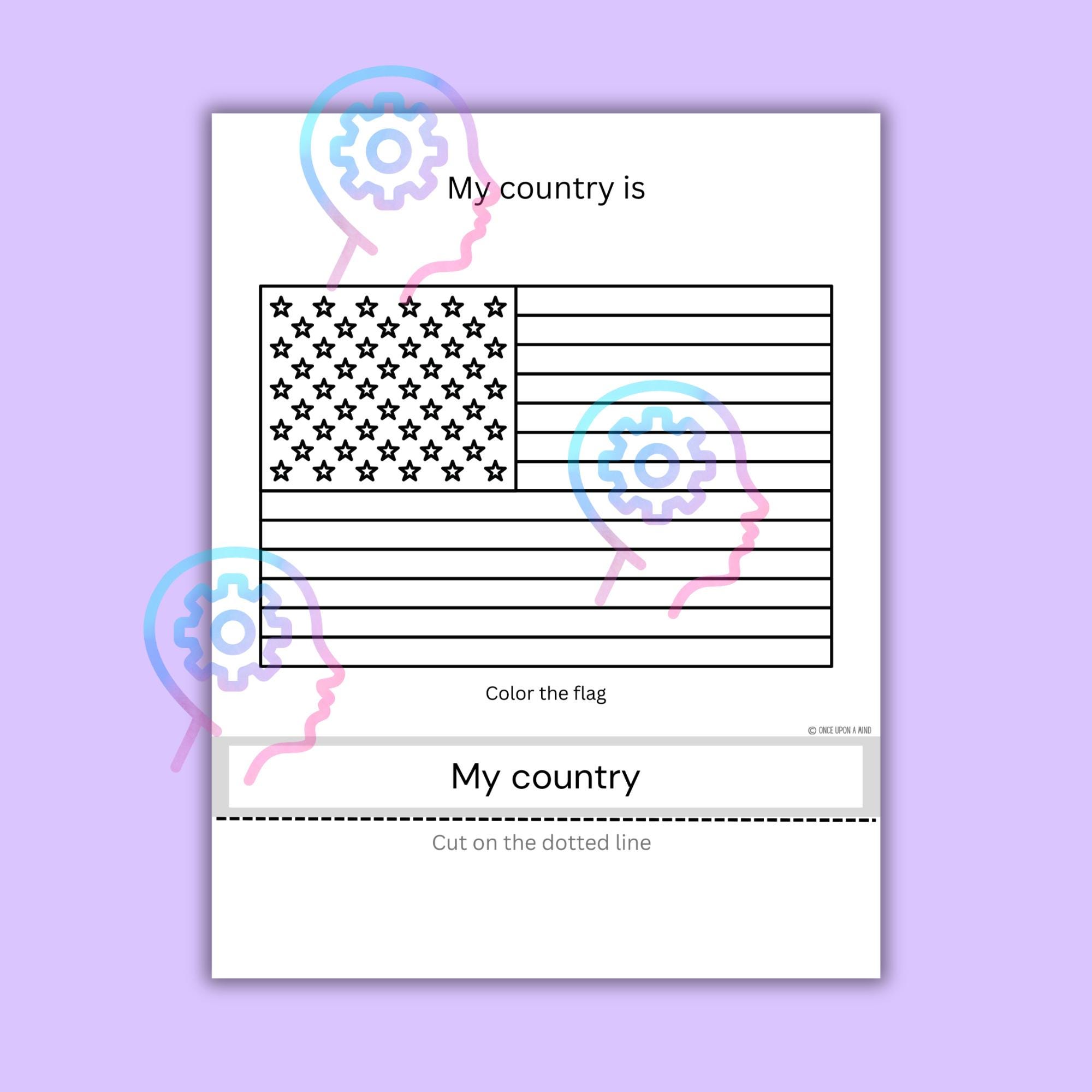 Where I Live Flipbook, Homeschool Geography, Learn Your Address ...