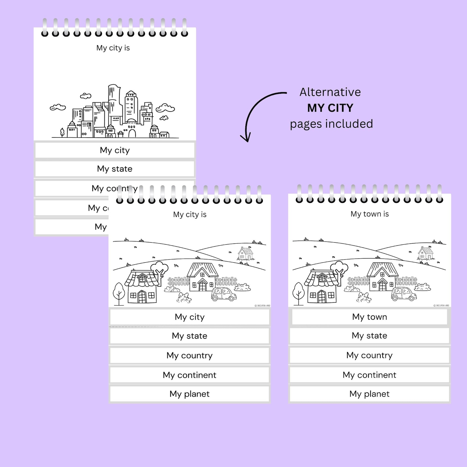 Where I Live Flipbook, Homeschool Geography, Learn Your Address ...