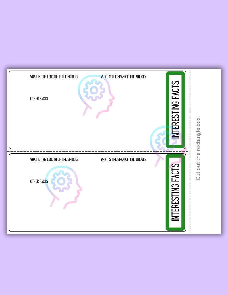 Bridge Research Flipbook, Homeschool Science Engineering Activity ...