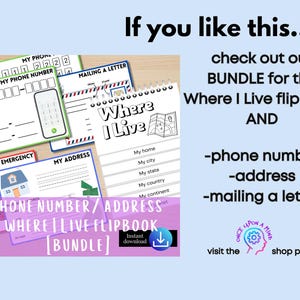 Where I Live Flipbook, Homeschool Geography, Learn Your Address ...