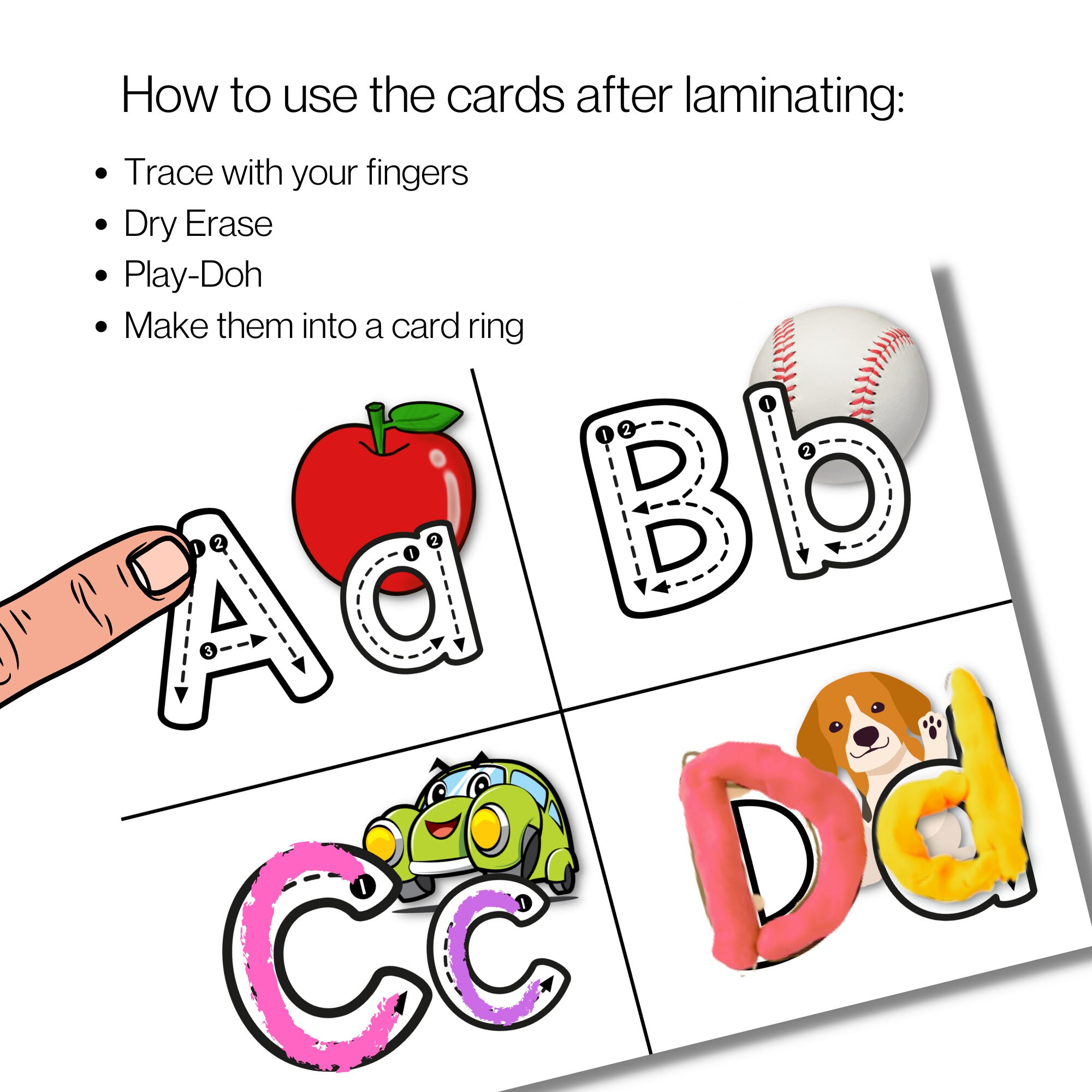 Letter Cards, Tracing Letters, Letter Formation, Playdoh Letter Mat ...