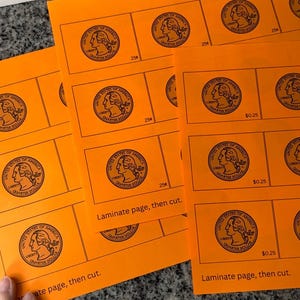 Build to a Dollar Advanced Coin Activity, Money Value US Coins ...
