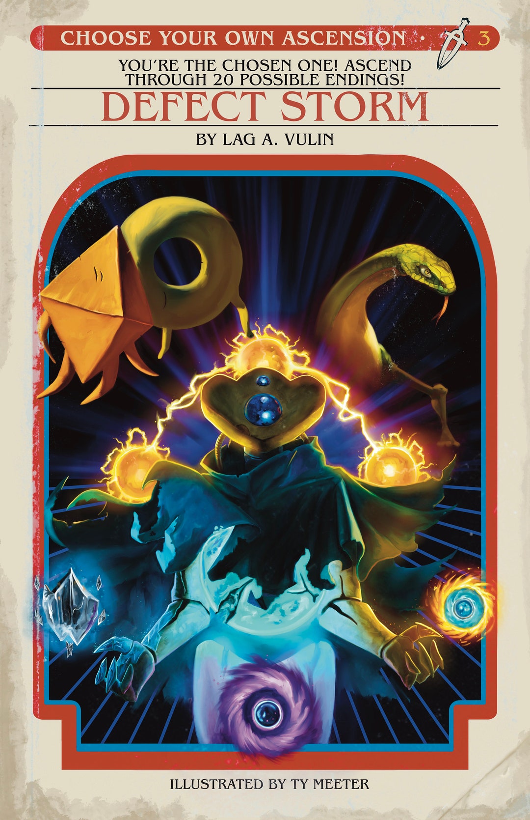 Slay the Spire: "defect Storm"-vintage Print - Etsy