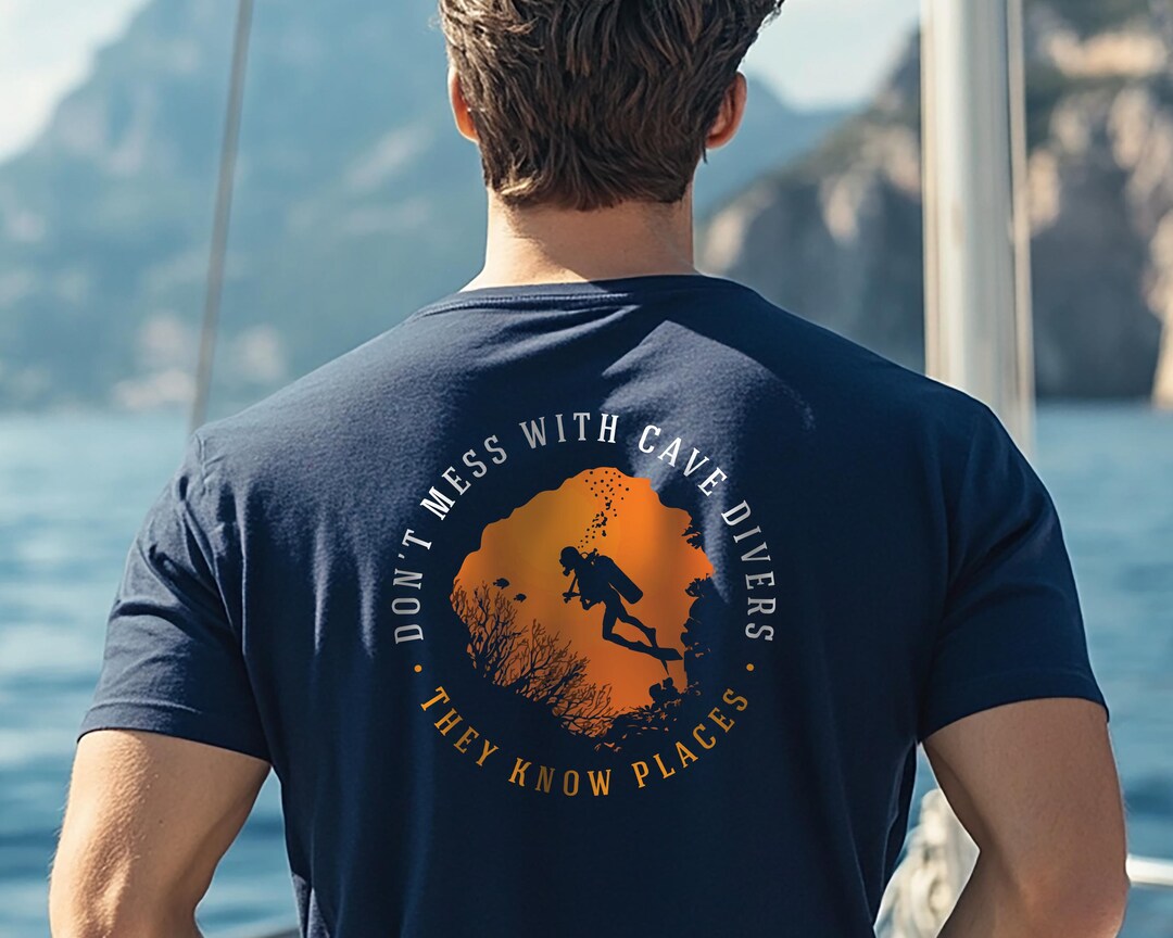 Cave Diver Adventure Tee Scuba Dive Tshirt Fun Scuba T-shirt Scuba ...