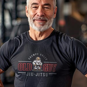Old Guy Jiu-jitsu T-shirt: BJJ Gift for Grapplers - Etsy