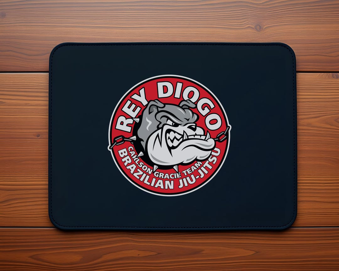 Rey Diogo Brazilian Jiu-jitsu Mouse Pad, Fighter Desk Accessory ...