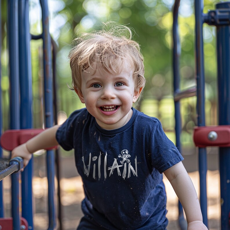 Kids Little Villain T-shirt - Etsy