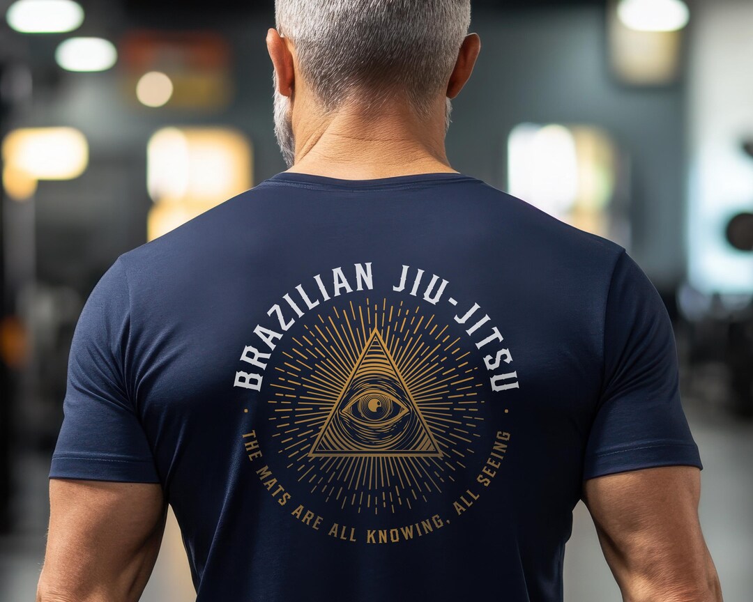 Brazilian Jiu-jitsu Eye of Providence Tee: BJJ Graphic T-shirt - Etsy