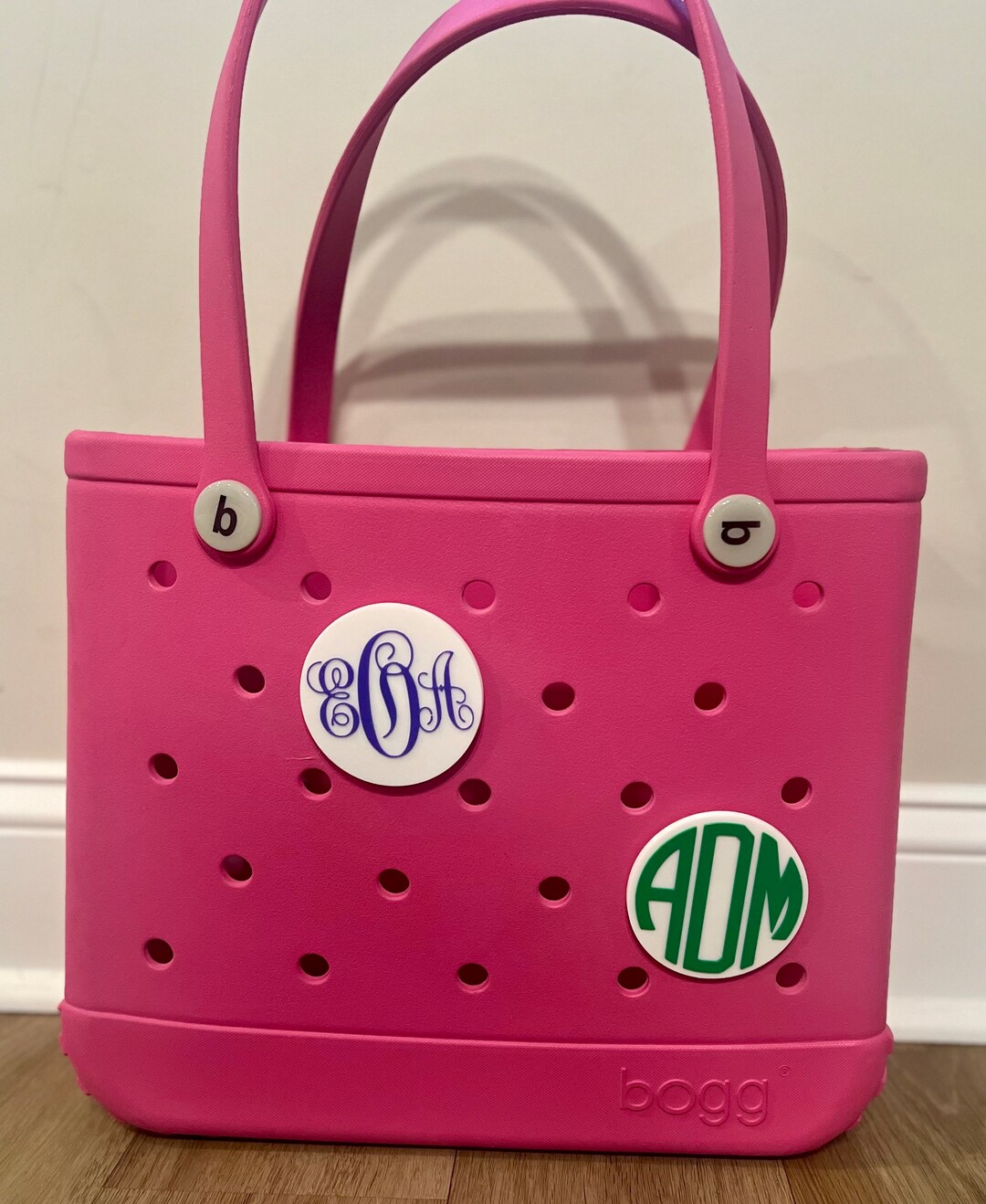 Custom Monogram Bogg Bag Charms - Etsy
