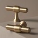 Brushed Brass Drawer Pulls, Cabinet Knobs & Handles – Sleek Modern ...