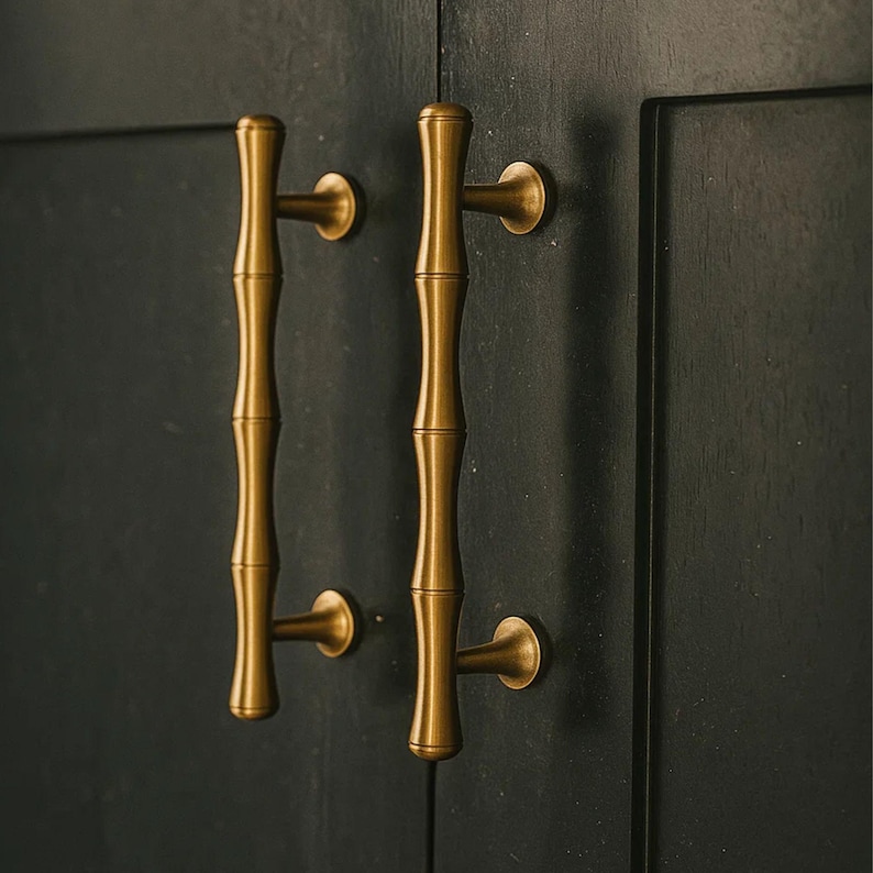 Bamboo Drawer Pulls, Cabinet Handles & Knobs – Eco-friendly Hardware for Sustainable Kitchens - Etsy