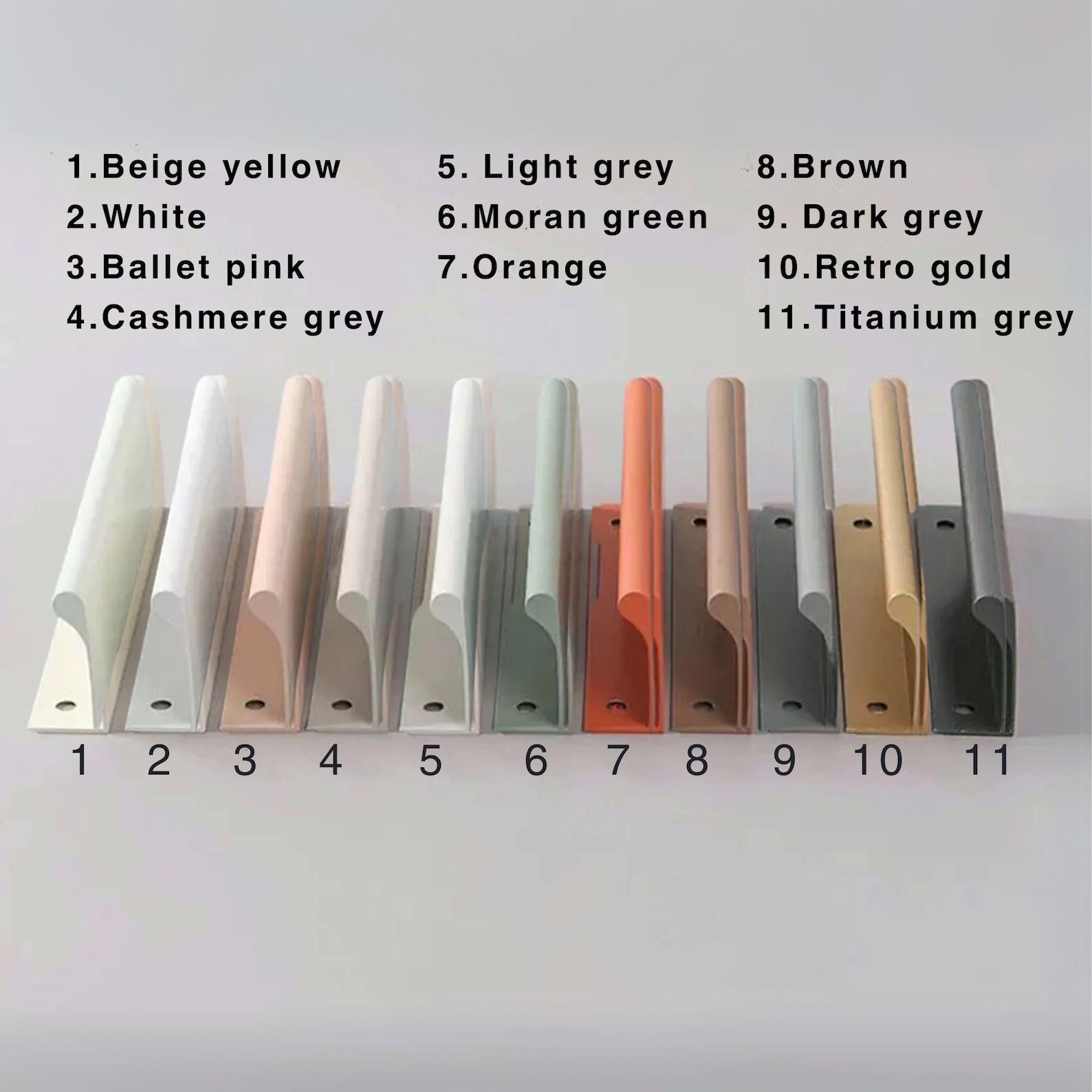 Colorful Drawer Pulls, Concealed Cabinet Handles Pulls – Invisible ...