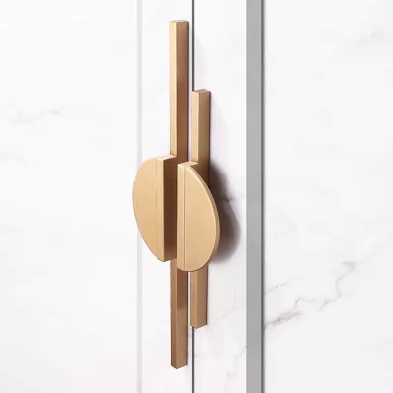 Modern Semi Circle Drawer Pulls I Unique Cabinet Handles & Dresser ...