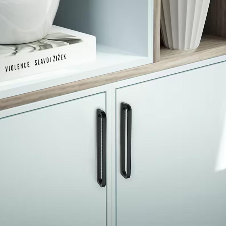Matte Black Drawer & Cabinet Pulls – Sleek Modern Handles – Bold ...