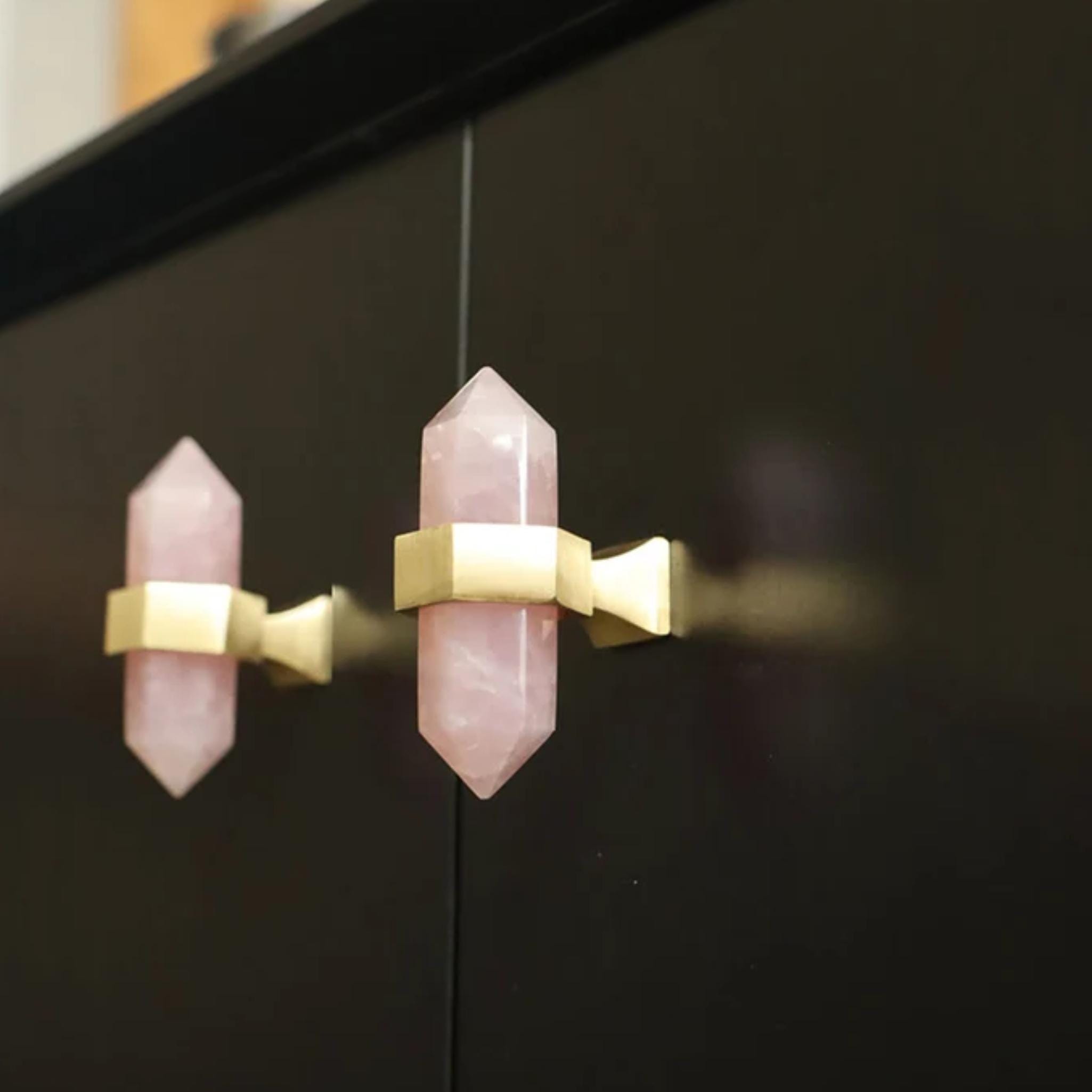 Natural Stone Drawer Pulls and Handles - Modern Crystal Cabinet Knobs ...