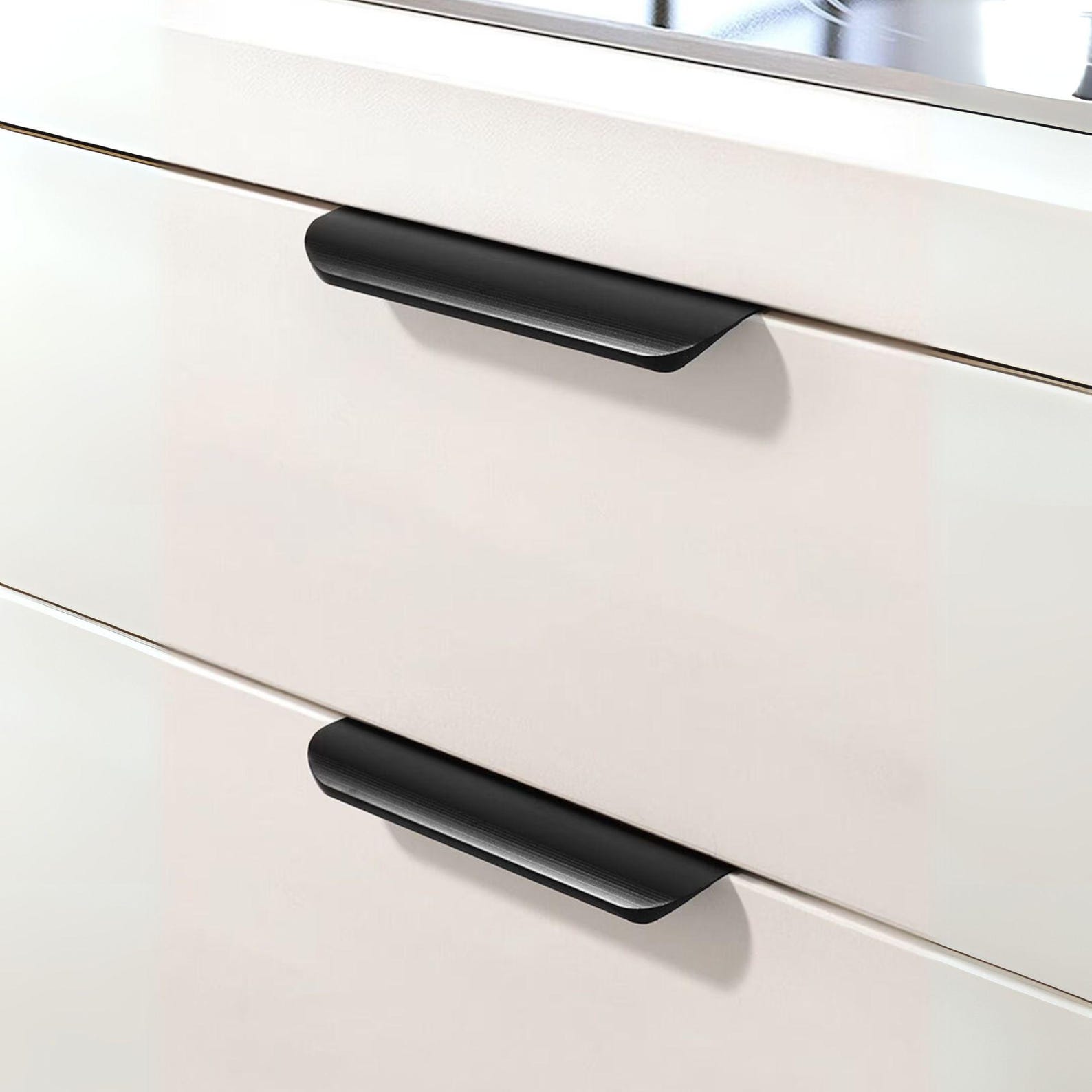 Invisible Drawer Pulls, Cabinet Handles & Knobs – Sleek Minimalist ...