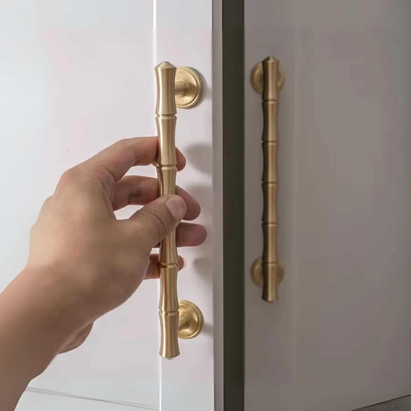 Bamboo Drawer Pulls, Cabinet Handles & Knobs – Eco-friendly Hardware ...
