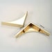 Gold Triangle Cabinet Drawer Pulls Modern Decorative Handles Stylish ...