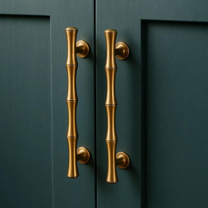 Bamboo Drawer Pulls, Cabinet Handles & Knobs – Eco-friendly Hardware for Sustainable Kitchens - Etsy