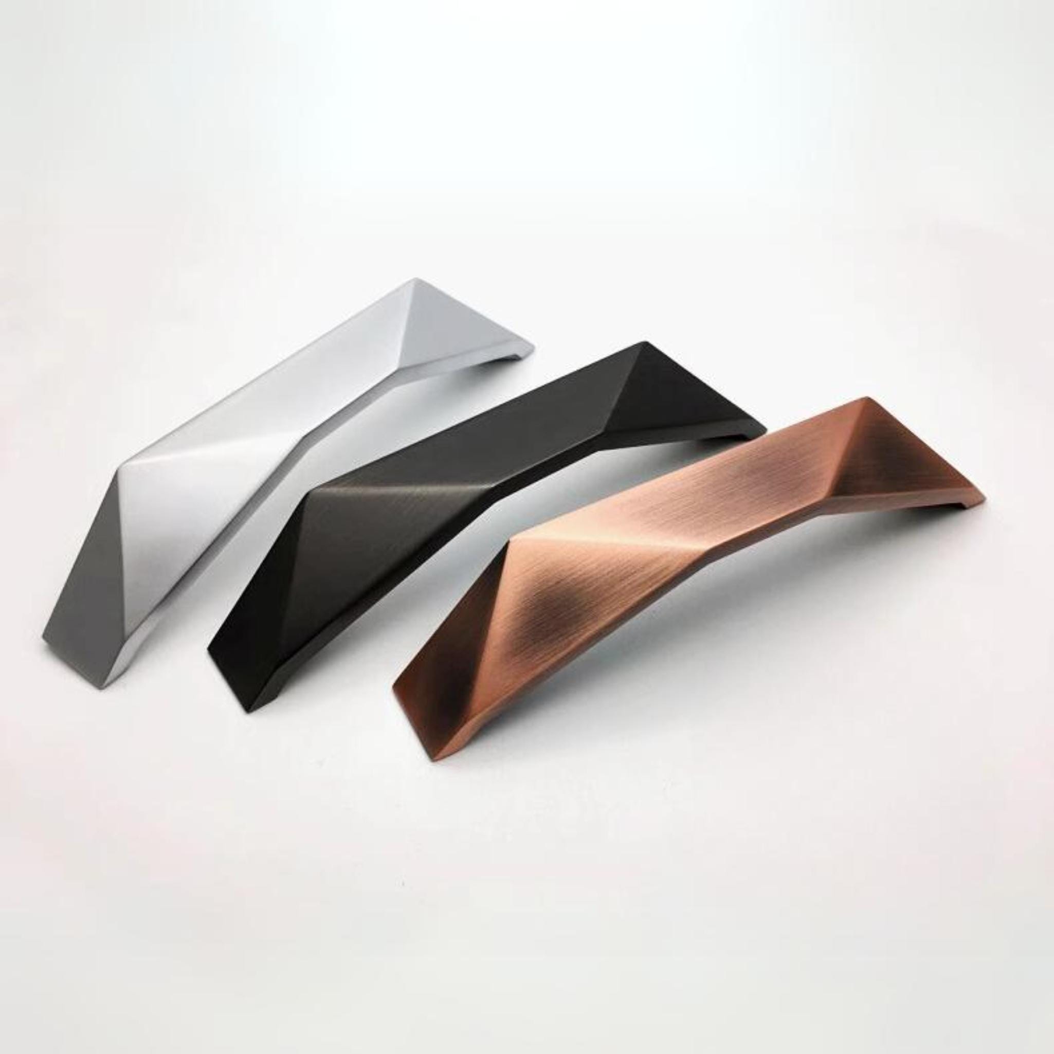 Matt Silver Kitchen Cabinet Handles Modern Drawer Pulls and Knobs - Etsy