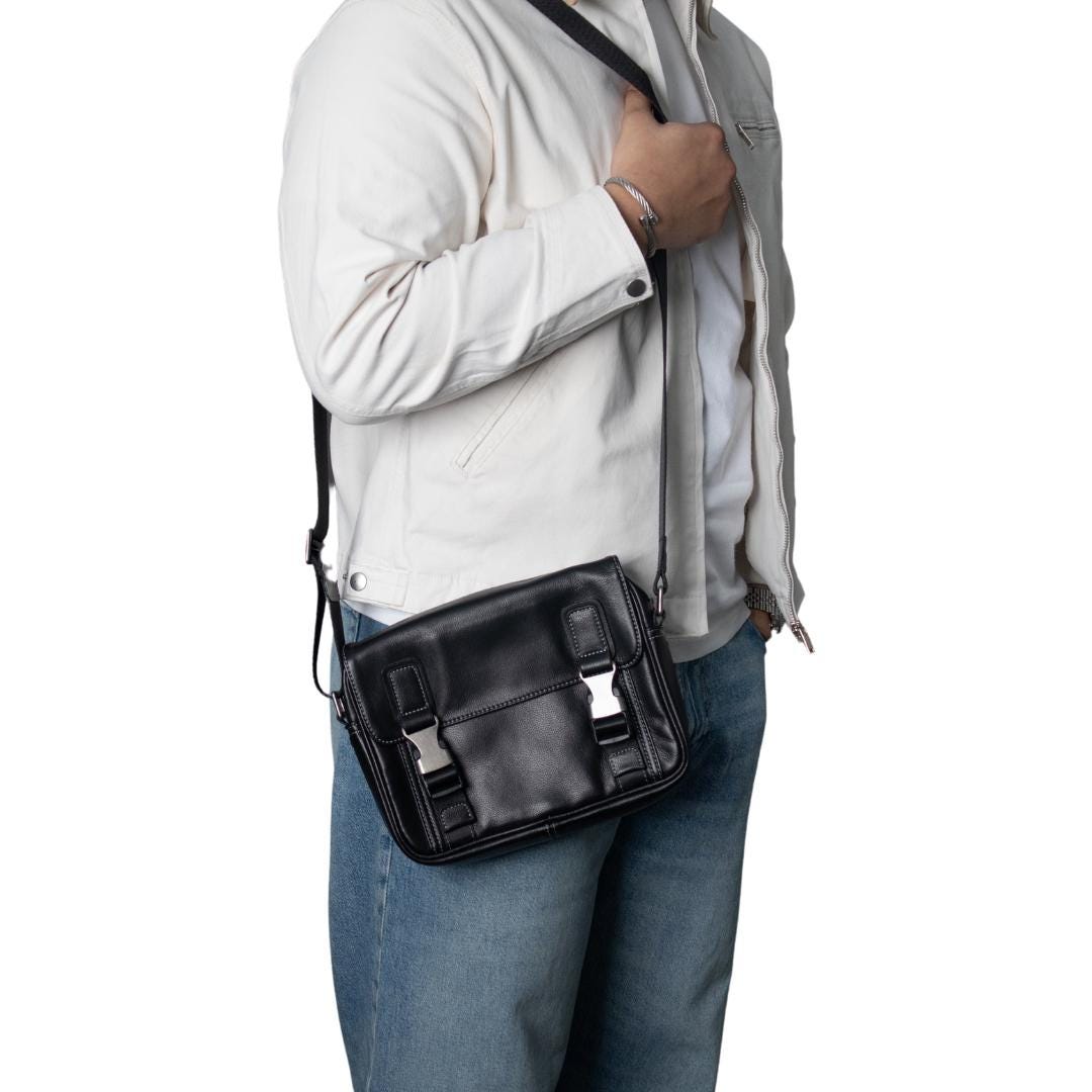 The Buckle Messenger Bag - Etsy