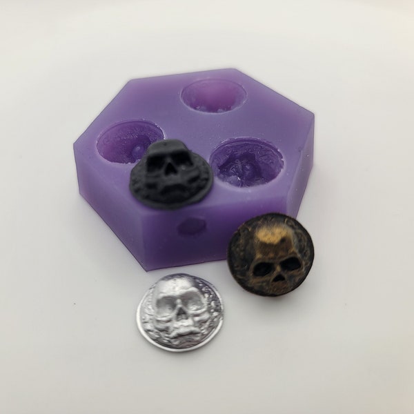 Silicone Skull Mold - Etsy