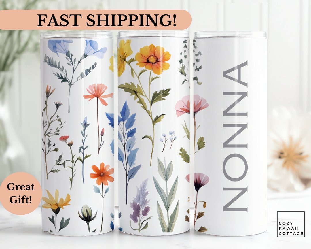 Nonna Tumbler With Straw, Nonna Gift, Italian Grandmother, Gift for ...