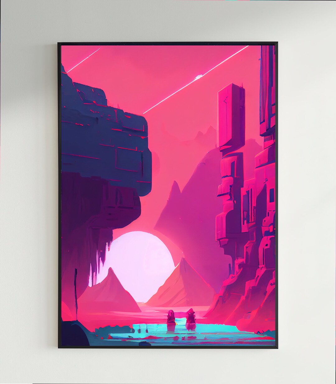 Hyperlight Drifter Inspired Scene - Etsy