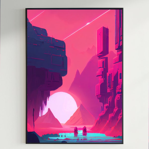Hyperlight Drifter Wall Art - Etsy