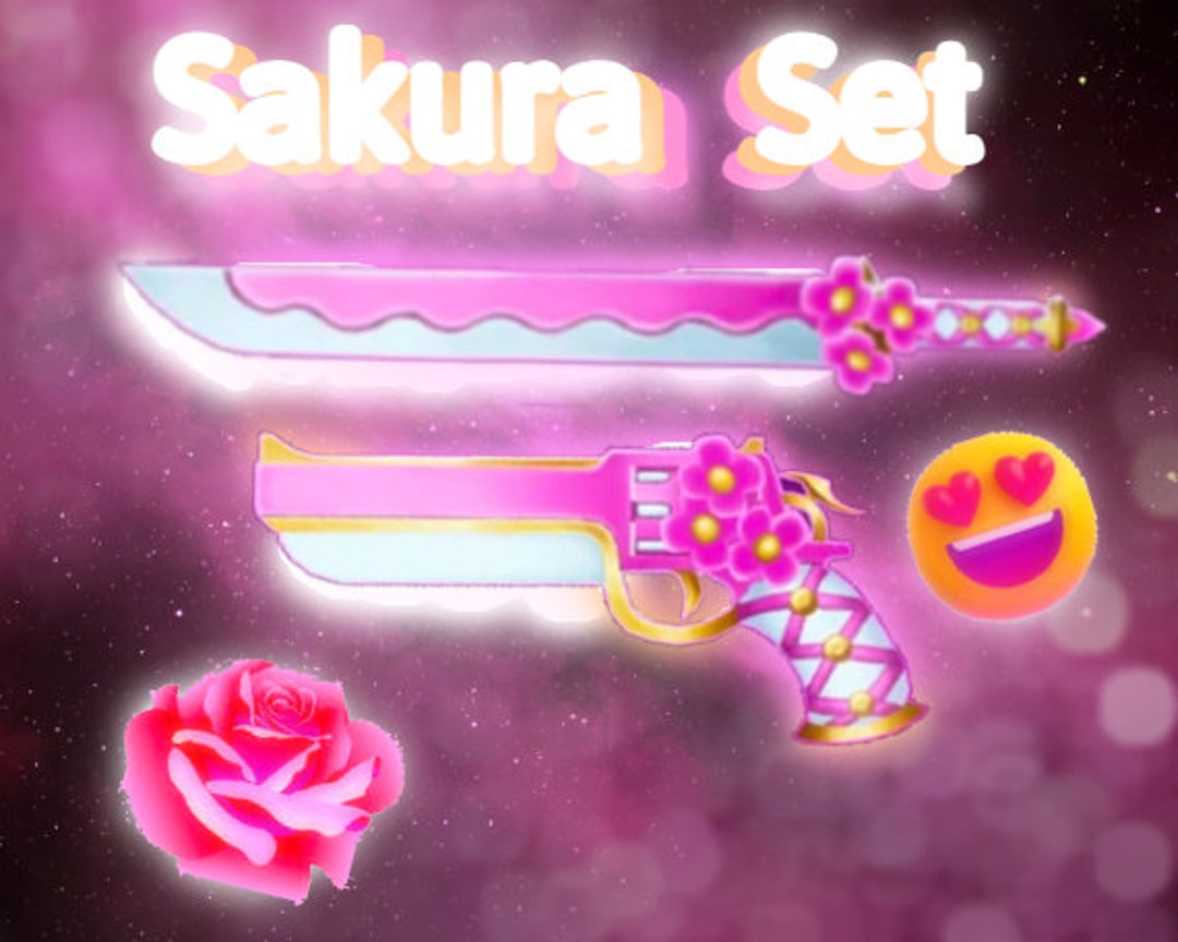 Roblox MM2 Sakura Set Same Day Delivery - Etsy UK