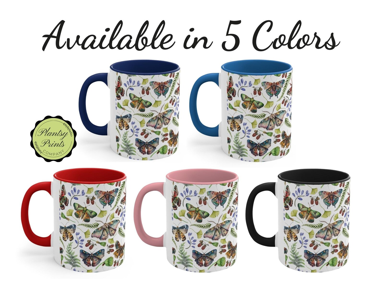 Moth Mug Aesthetic Mug Cottagecore Mug Gift Idea Woodland Mug - Etsy