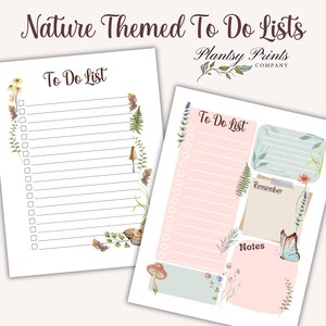 Printable To-do List, PDF Task Lists, Task To-do List Printable PDF ...