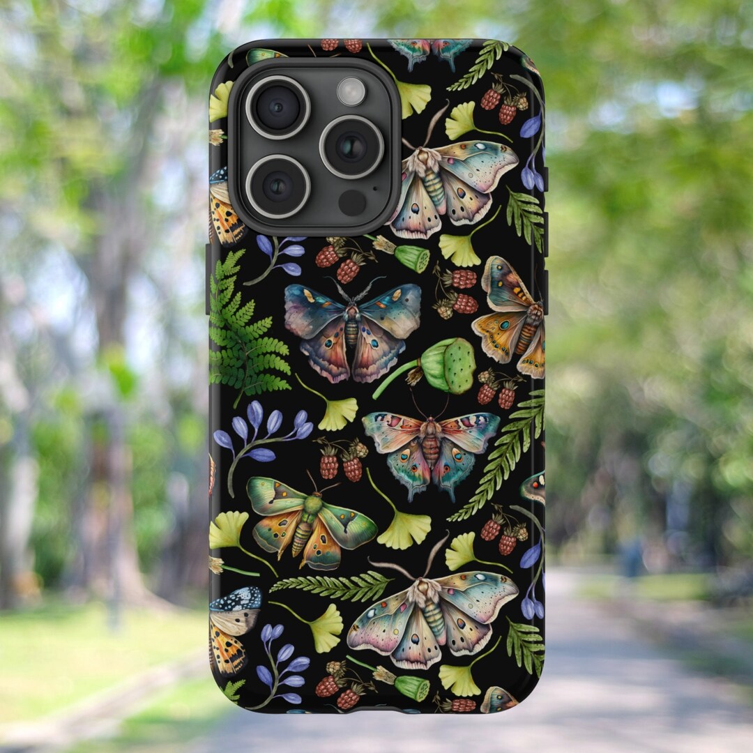 Moth Phone Case Cottagecore Moth iPhone Case Forestcore Moth Samsung ...