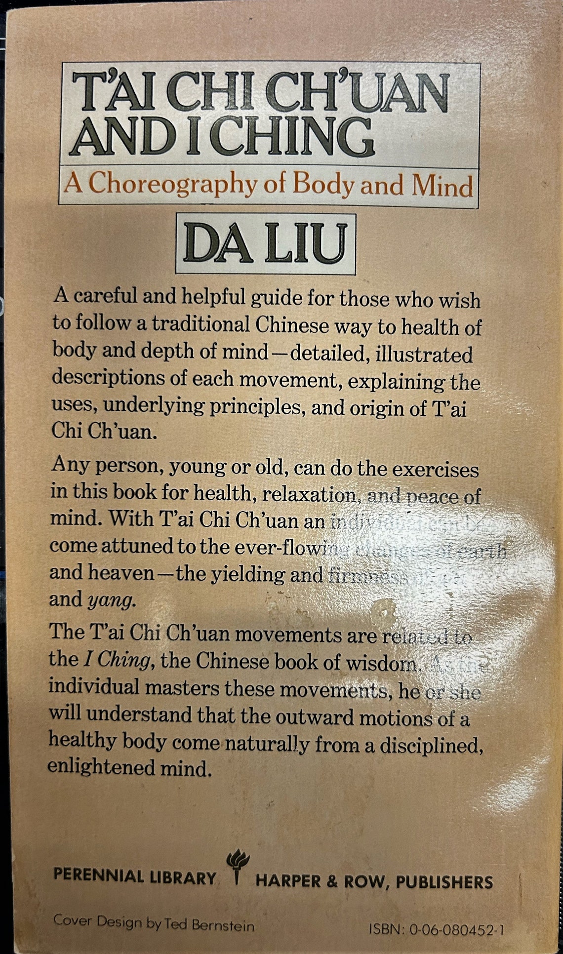 T'ai Chi Ch'uan and I Ching: A Choreography of Body and Soul - Etsy