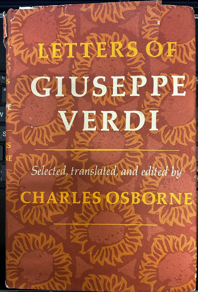 Letters of Giuseppe Verdi; Giuseppe Verdi - Etsy