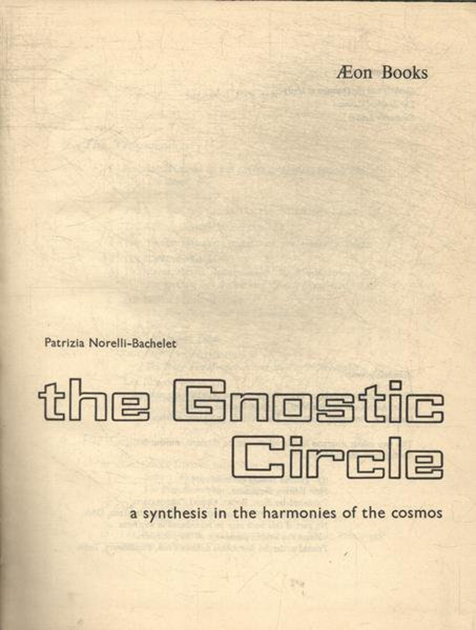 The Gnostic Circle, A Synthesis in the Harmonies of the Cosmos. - Etsy