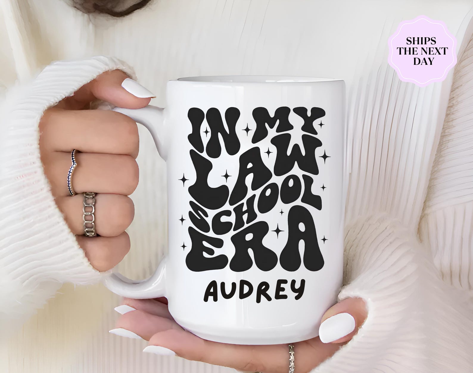 Personalized Law School Era Accent Coffee Mug - Perfect Gift for ...