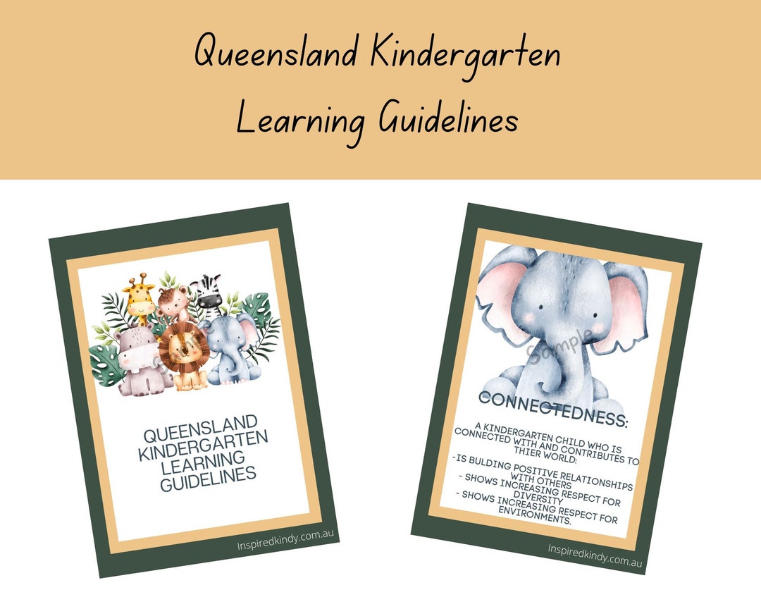 Queensland Kindergarten Guidelines Display Posters - Baby African ...