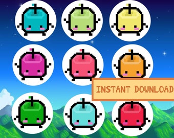 Stardew Valley Junimo Junimos Forest Fairy Download Print Sticker ...