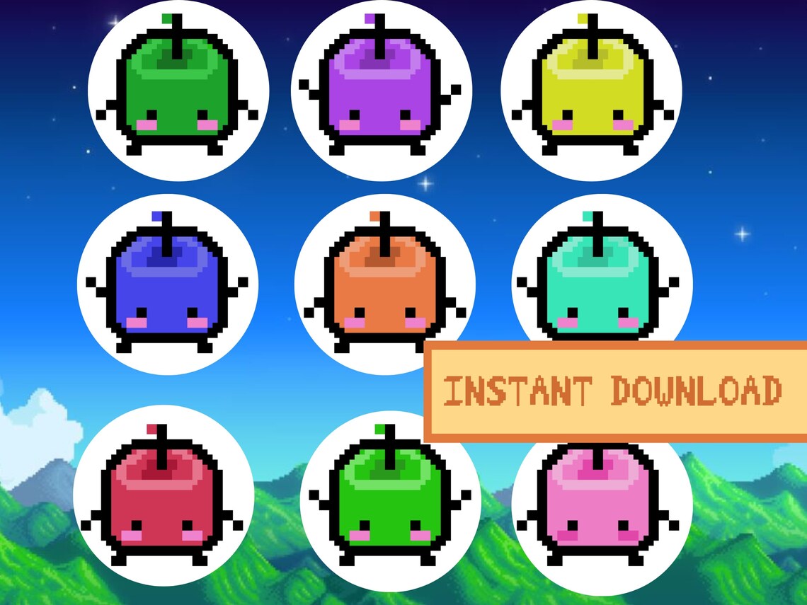 Stardew Valley Junimo Junimos Forest Fairy Download Print Sticker ...