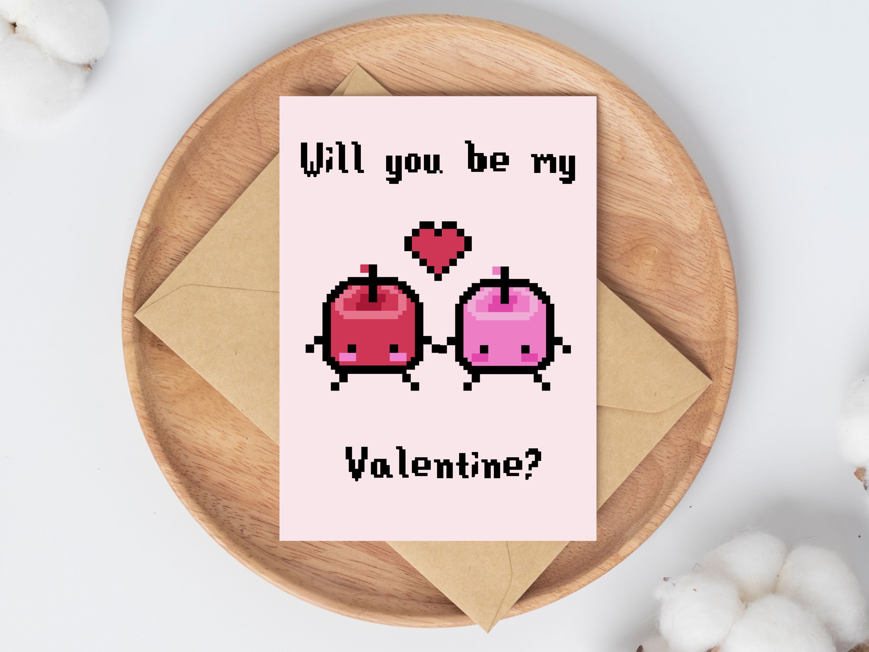 Stardew Valley Valentine's Day Card, Valentine Gift, Card, Love ...