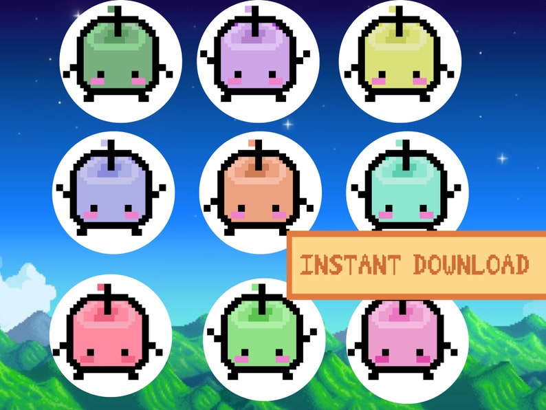 Stardew Valley Pastel Junimo Junimos Forest Fairy Download Print ...