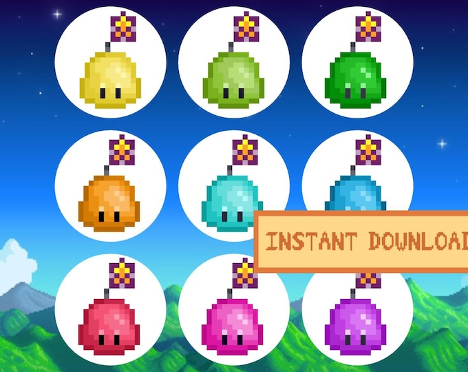 Stardew Valley SDV Dogs Clipart, 36 PNG Bundle, Digital Stickers ...