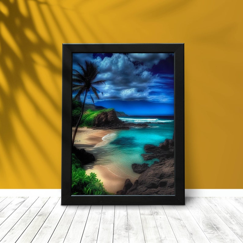 Beach Decor Printable Wall Art Modern Home Decor Beach Wall - Etsy