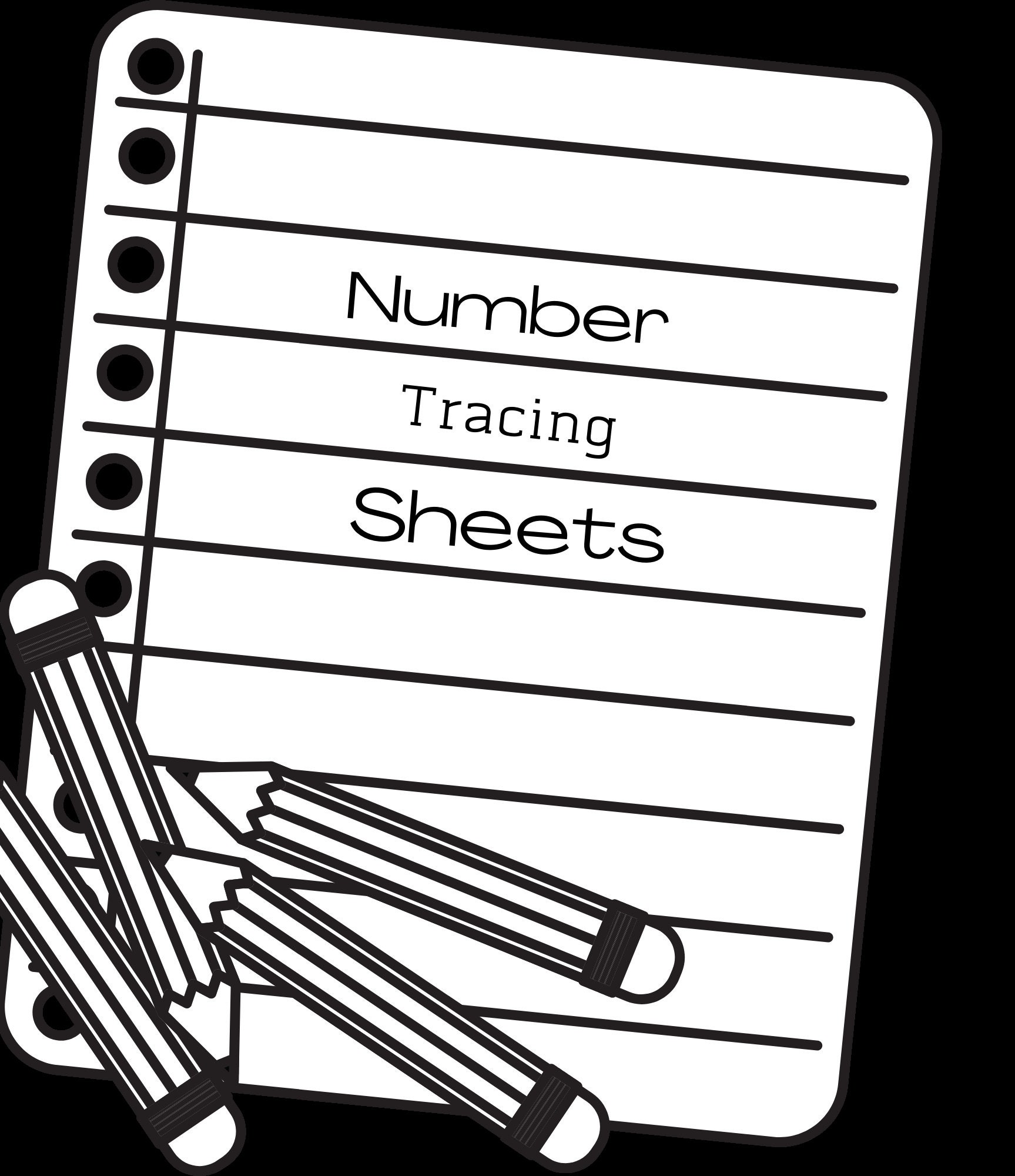 Digital Downloadable Number Tracing Reprintable Worksheets - Etsy
